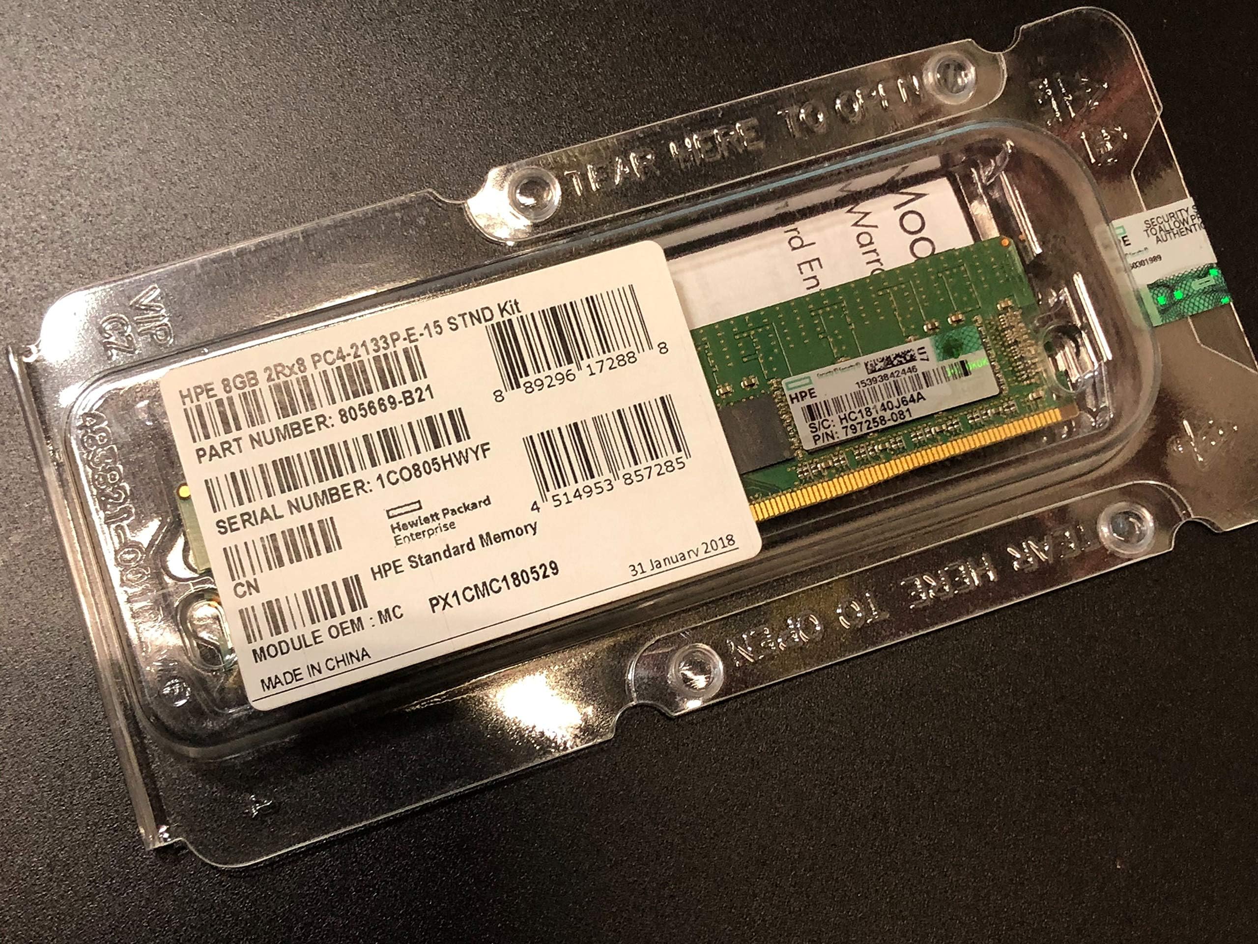 HPE RAM Memory 1 x 64GB DDR4 SDRAM 64 DDR3 2400 726724-B21 at Amazon.com