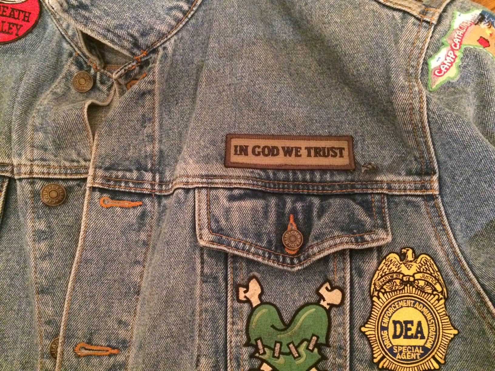 Amazon.com: Tactical in GOD WE Trust Morale Tab Patch 1"x3 3/4" - OD ...