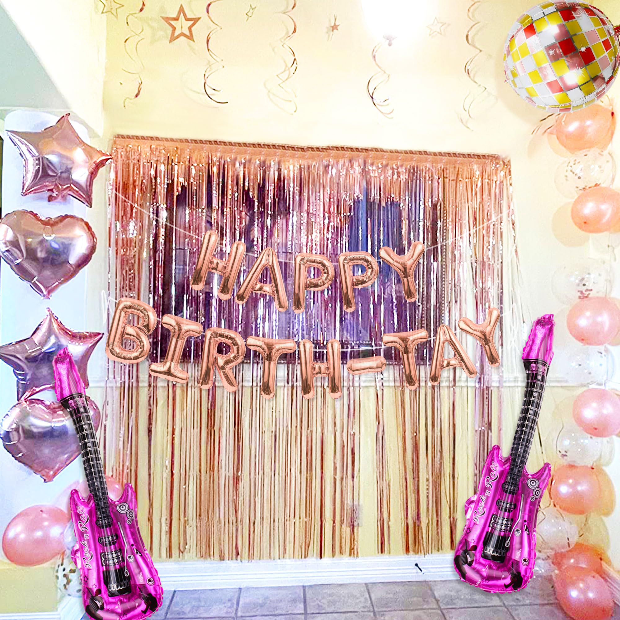 Snapklik.com : 31 PCS Singer Birthday Decorations Happy Birth-Tay ...
