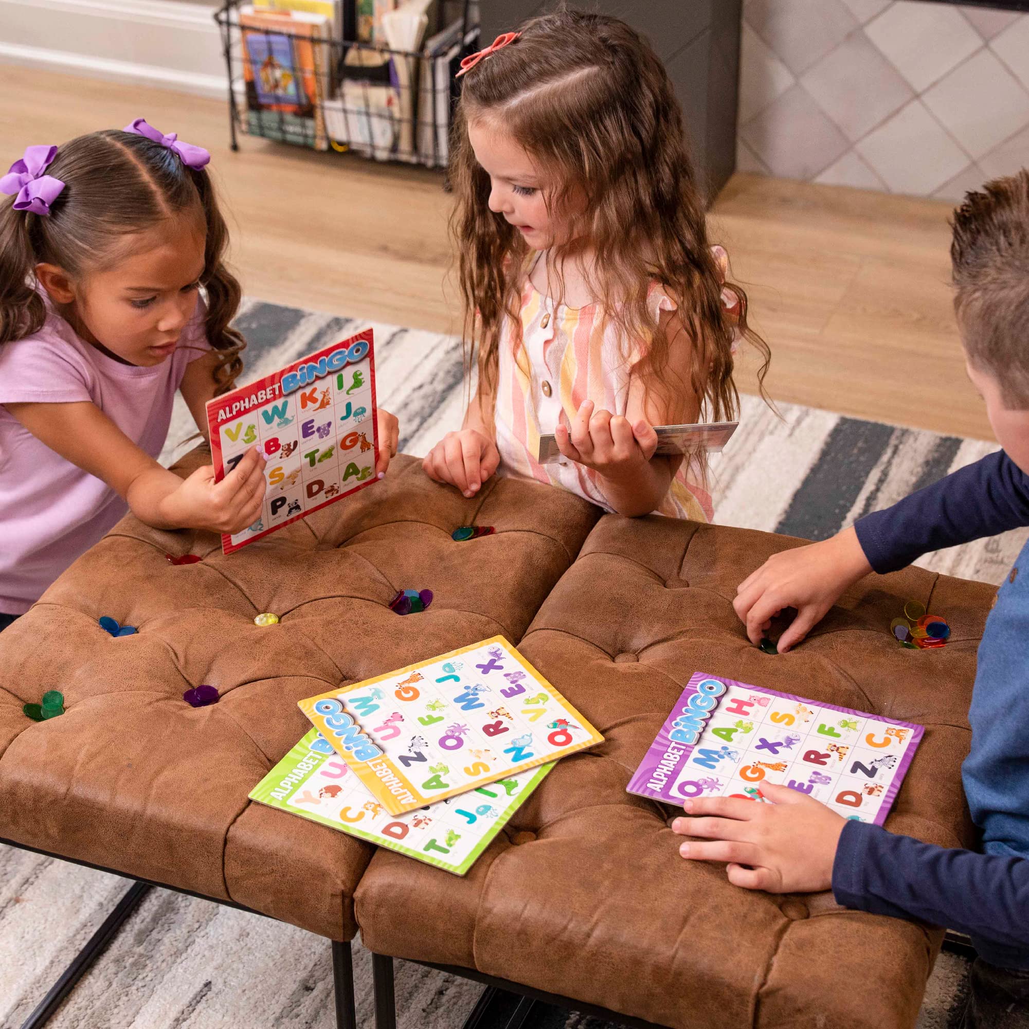 Snapklik.com : Alphabet Bingo ABC Letter Preschool Learning Board Game ...