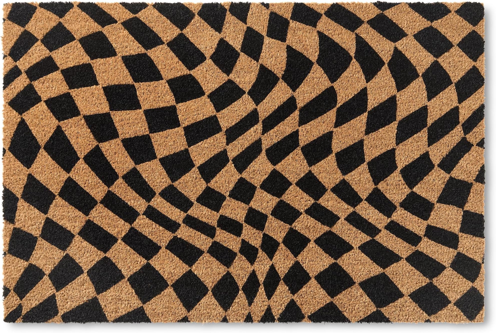 Amazon.com : TOWN & COUNTRY TERRA Hiya Painted Welcome Door Mat ...
