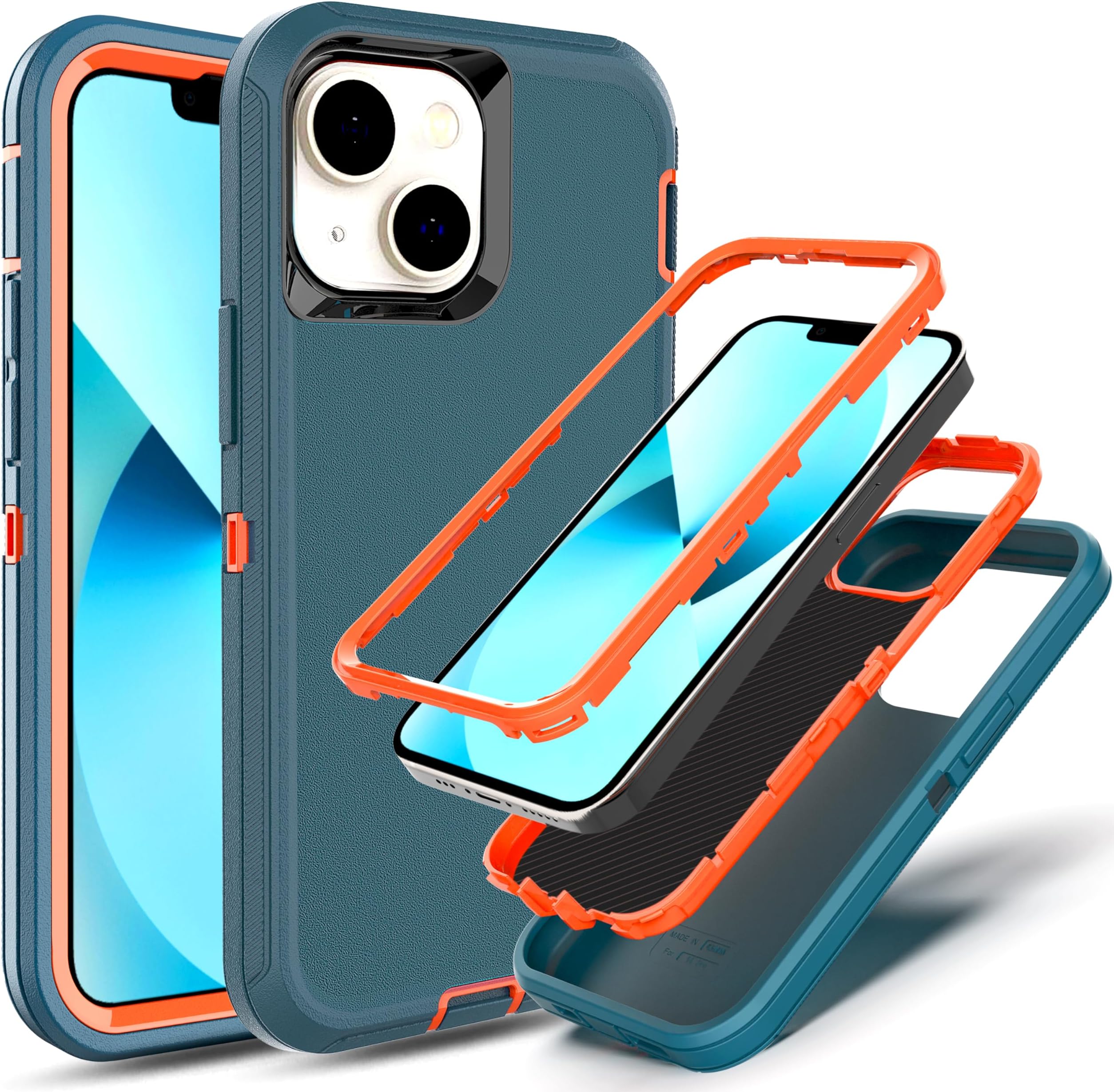Amazon.com: YmhxcY for iPhone 12 Mini / 13 Mini Case Shockproof ...