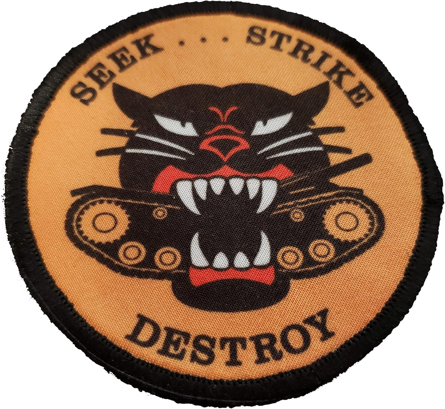 Amazon.com: Tank Destroyer Seek Strike Destroy 3" Circle Morale Patch ...