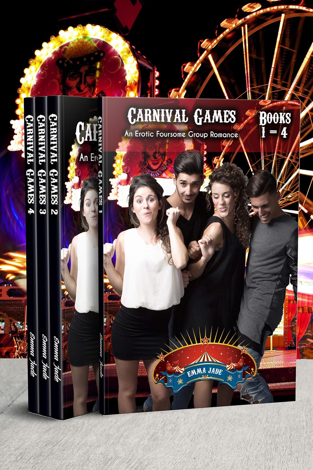 Carnival Games (Books 1 - 4): An Erotic Foursome Romance (Carnival ...