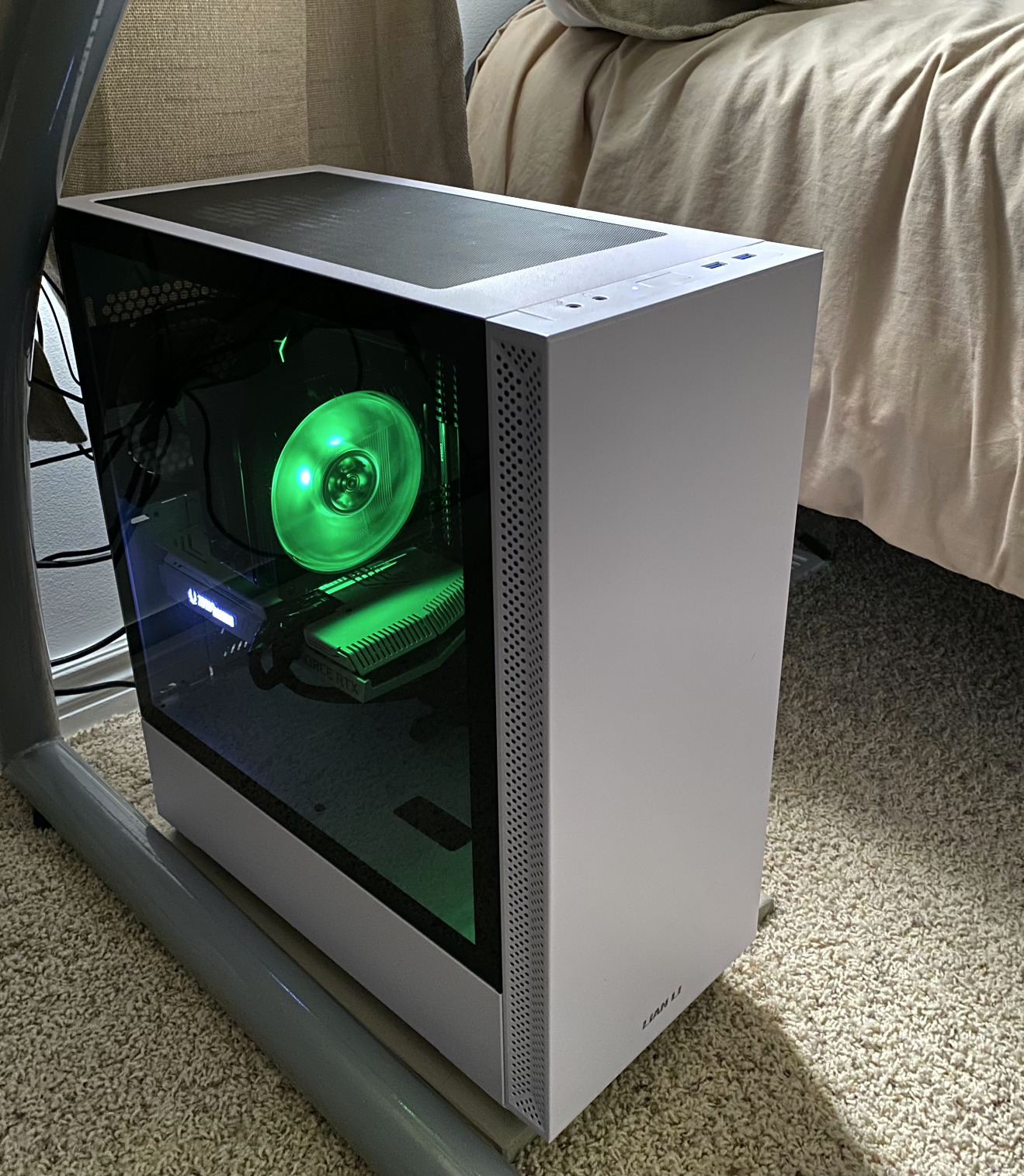 $18/mo - Finance LIAN LI High Airflow ATX PC Case, RGB Gaming Computer ...