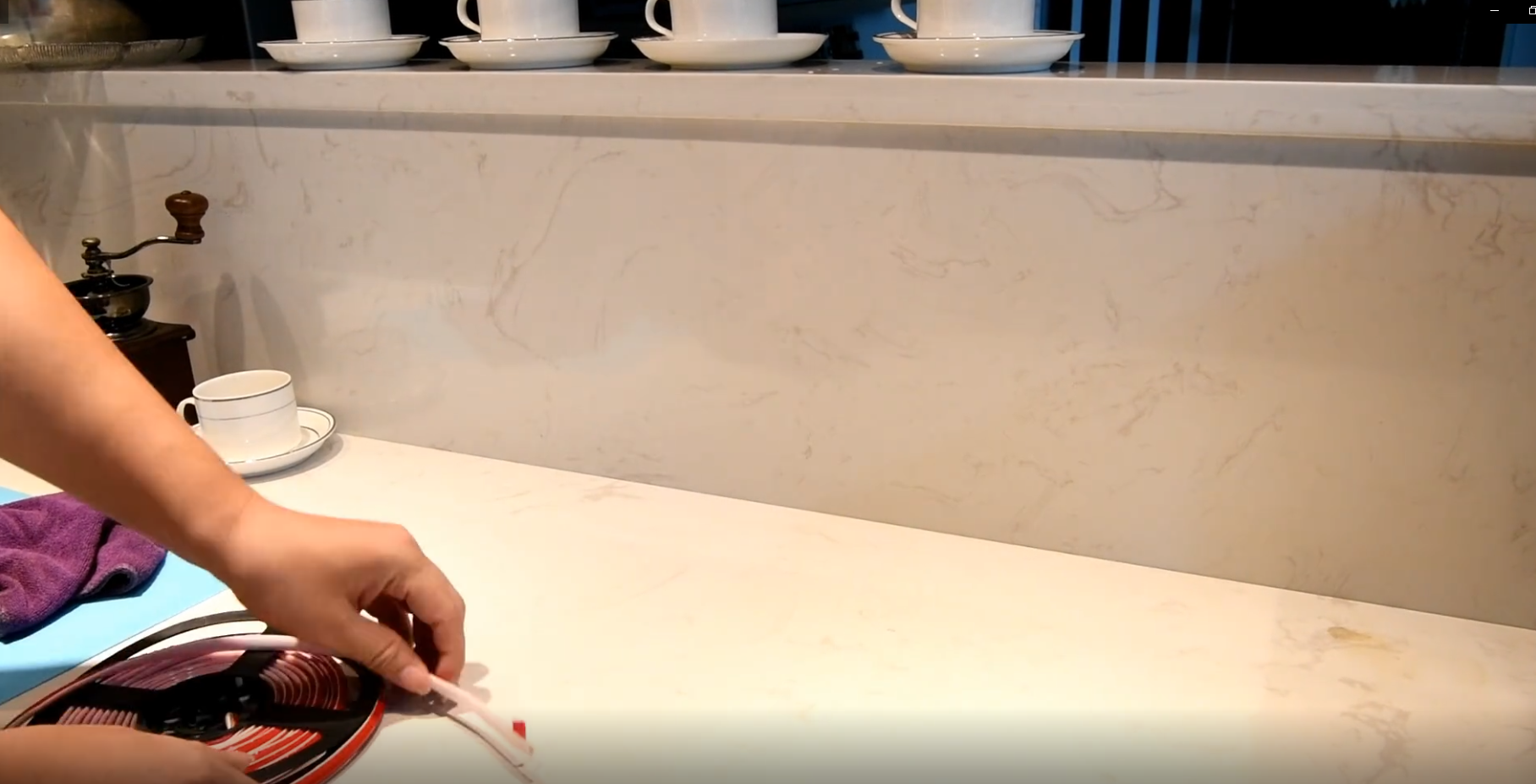 Watch How to peel backing glue Protective tape from molding trim? on ...