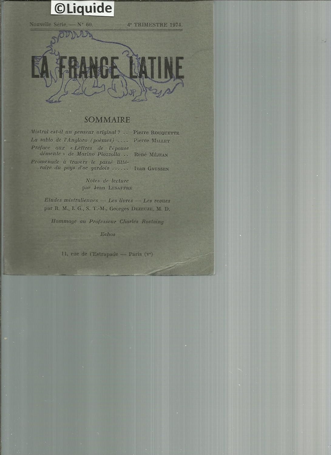 Amazon.fr - Mistral est-il un penseur original - Pierre Millet, poèmes ...