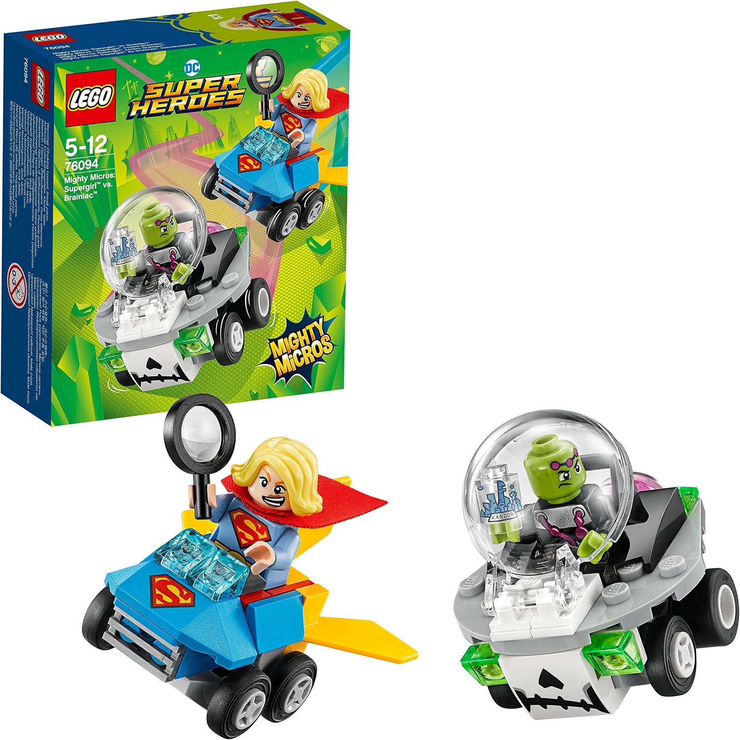 LEGO Super Heroes 76094 - Mighty Micros: SuperGirl Contro Brainiac ...