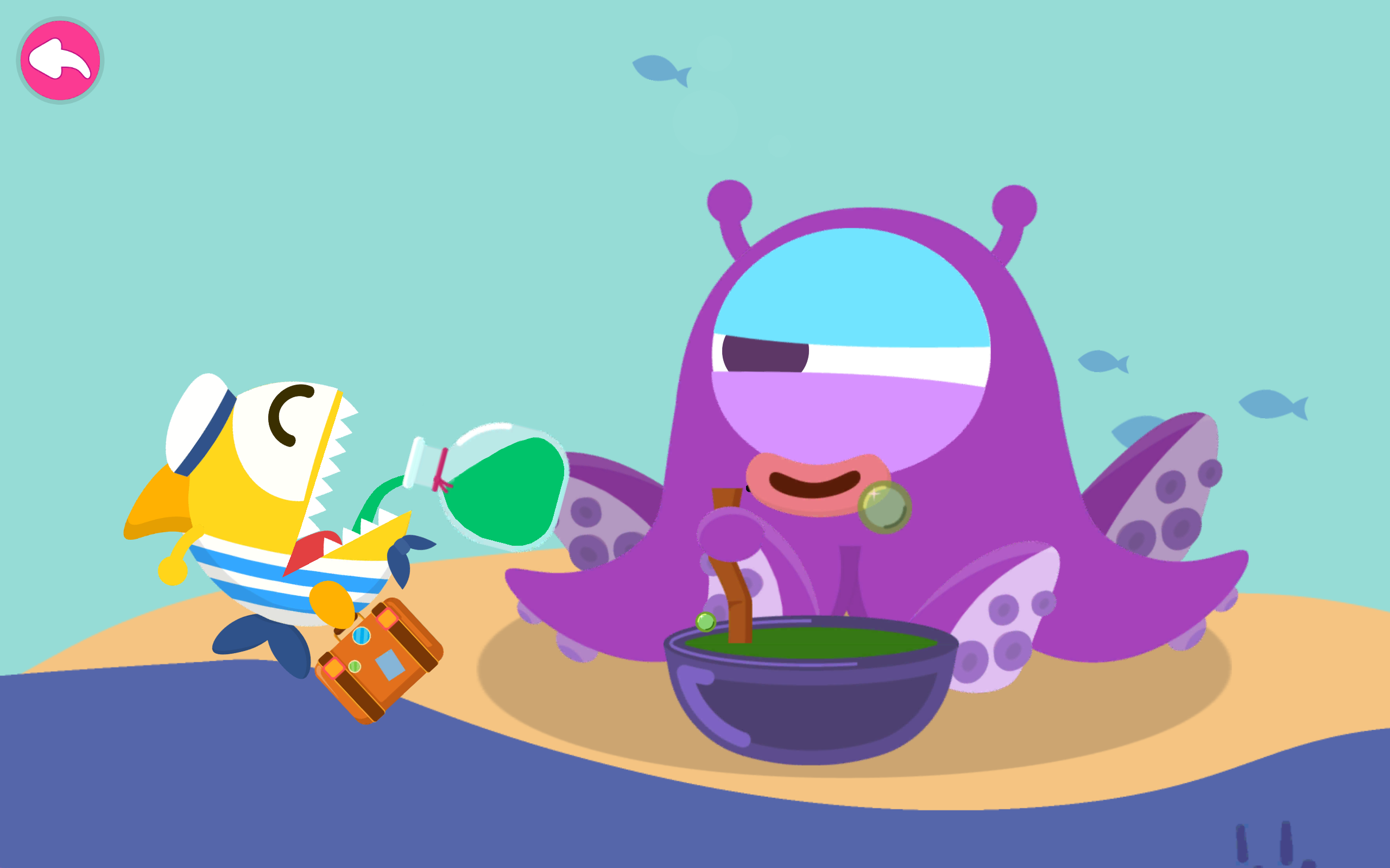 CandyBots Baby Shark Adventure 🌊 Kids Phone Games - App on Amazon Appstore