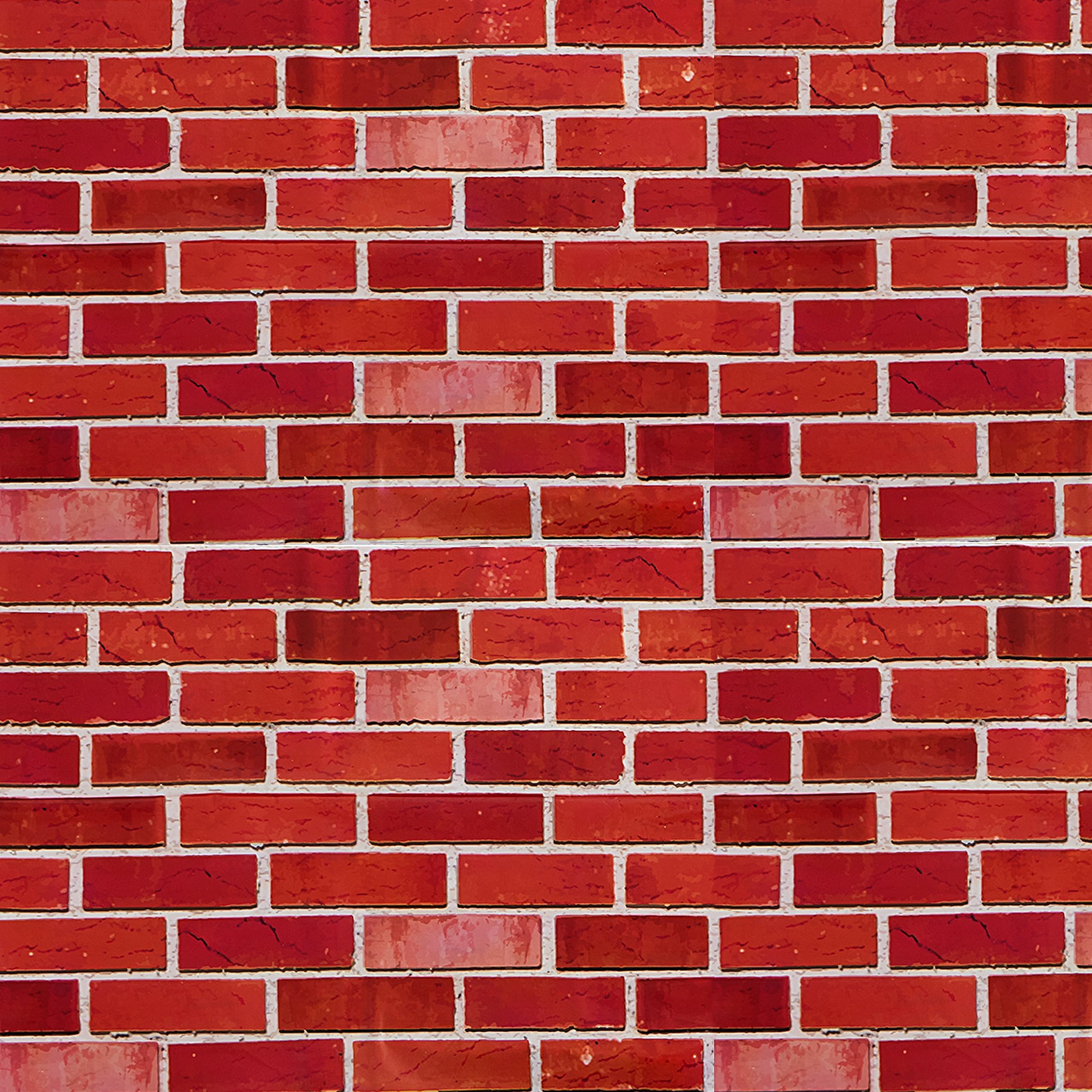 Amazon.com : HomeWorthy Red Brick Wall Backdrop | 4ft x 30ft | Wrapping ...