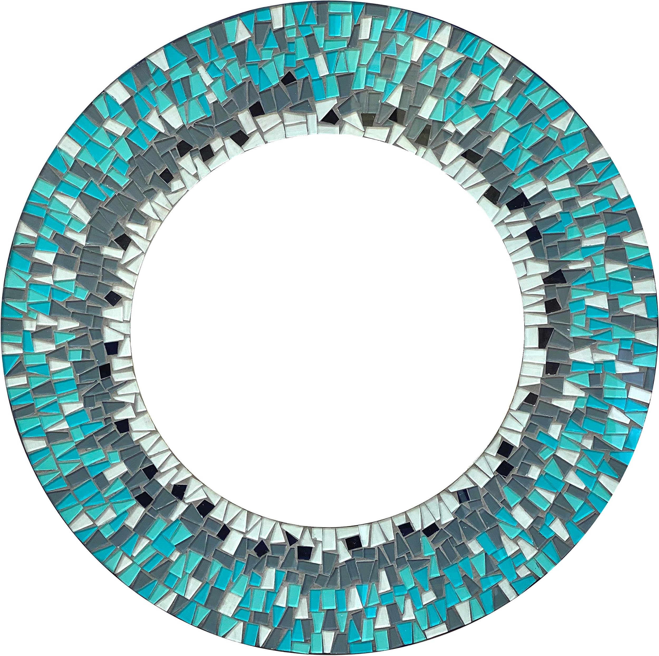 Amazon.com: Zorigs Mosaic Mirror, Wall Art Décor – Handcrafted ...