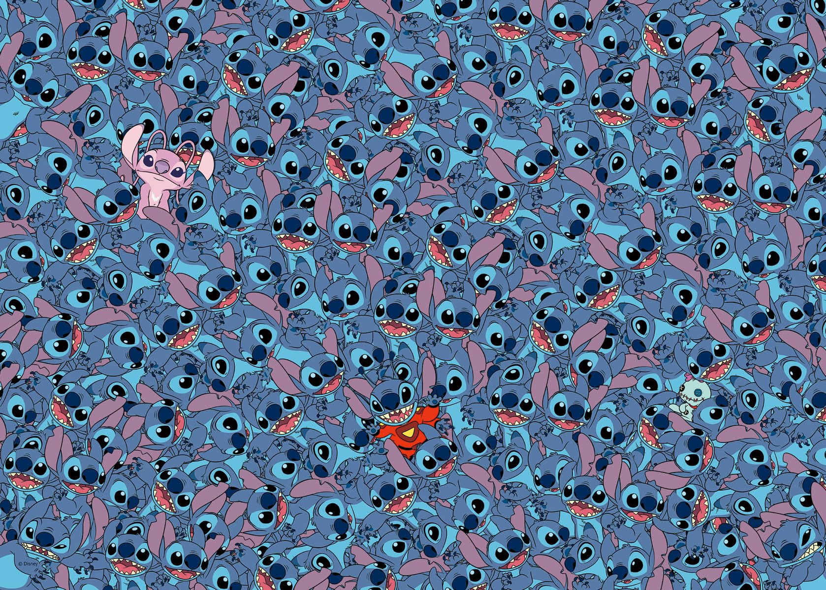 Amazon.com: Ravensburger Disney Stitch 1000 Piece Jigsaw Puzzle ...