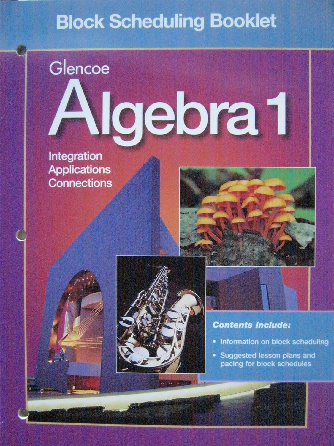 Glencoe Algebra 1: Integration, Applications, Connections - Block ...