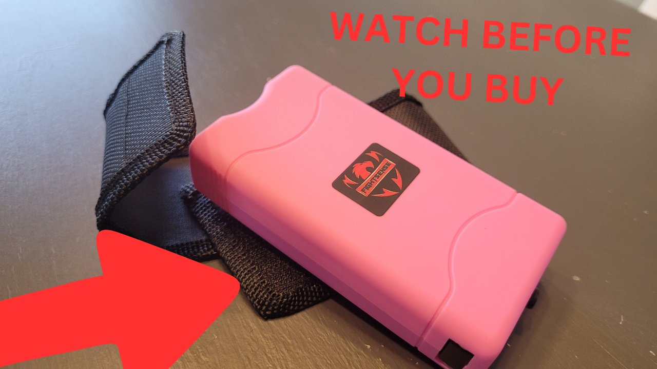 Watch MUST WATCH stun gun review on Amazon Live