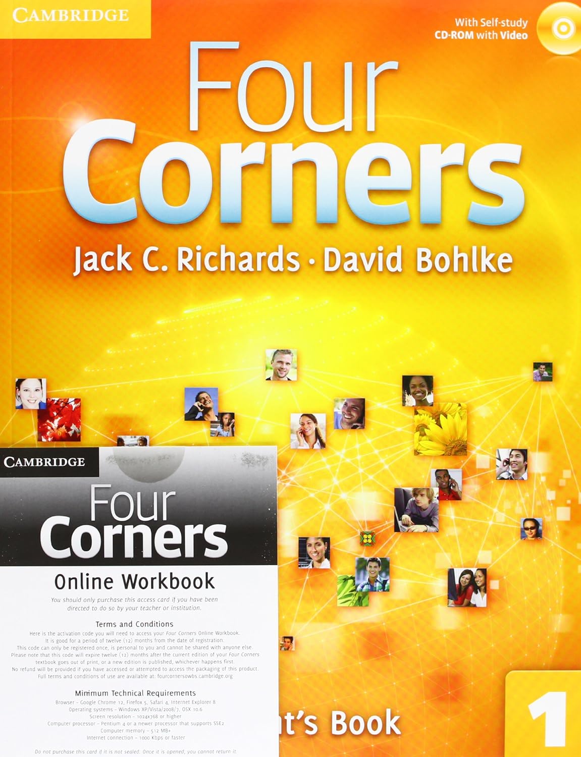 Four Corners Level 1 Student's Book with Self-study CD-ROM and Online ...