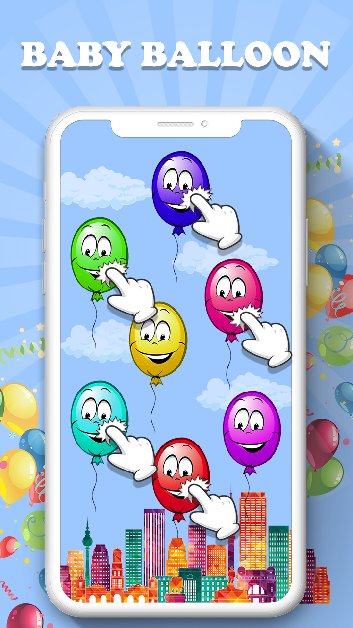 Balloon Pop Game For Kids : Balloon Bounce and Pop Game - App on Amazon ...