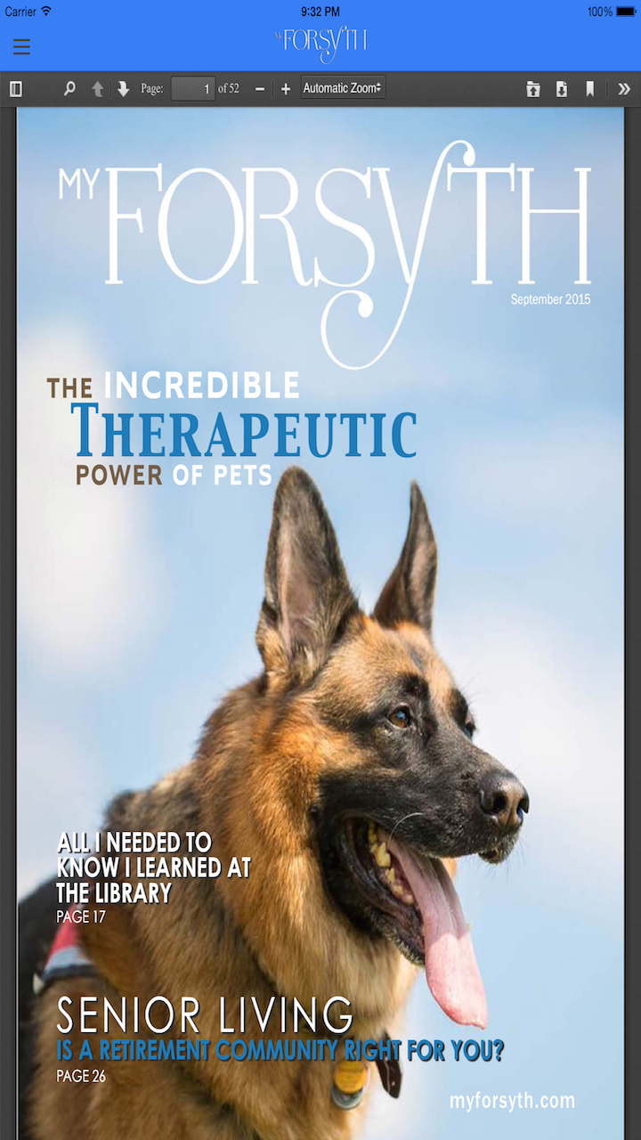 My Forsyth Magazine - App on Amazon Appstore