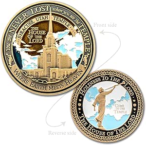 Amazon.com: Armor Coin & Emblem - Syracuse Utah Temple Commemorative ...