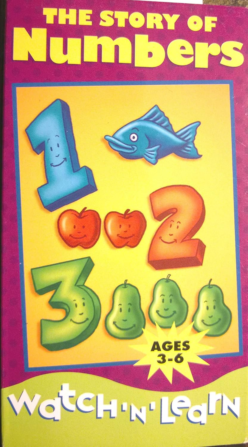 Amazon.com: Watch N Learn Numbers [VHS] : Various: Movies & TV
