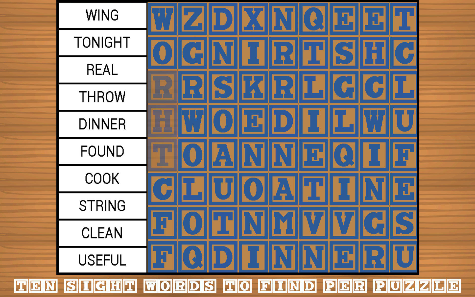 Word Owl's Word Search - Second Grade Sight Words - 2nd - App on the ...