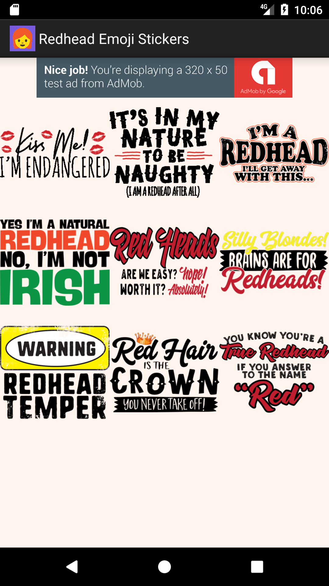 Redhead Emoji Stickers:Amazon.com:Appstore for Android