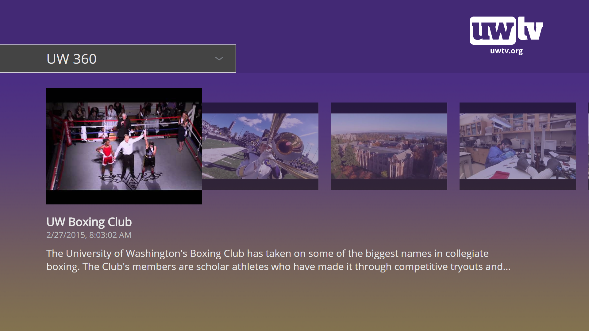 UWTV - App on Amazon Appstore