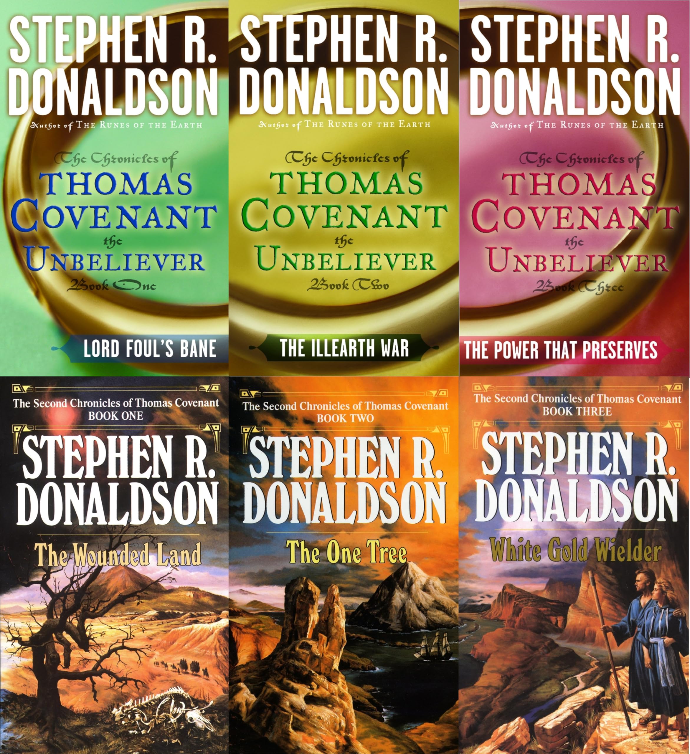 The First AND Second Chronicles of Thomas Covenant (Lord Foul's Bane ...