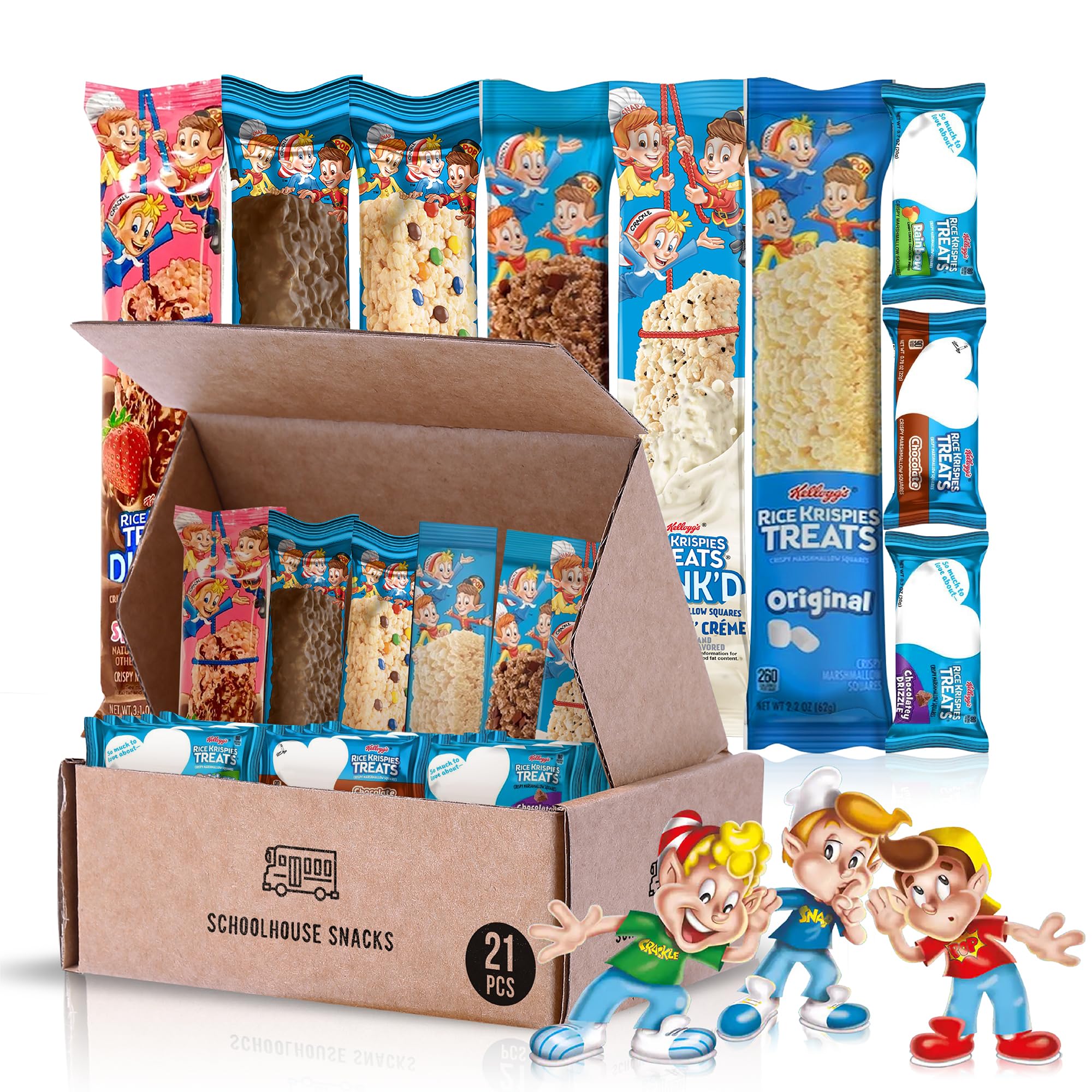 Buy Rice Krispies Treats Cri Marshmallow Squares | Kids Snacks of both ...
