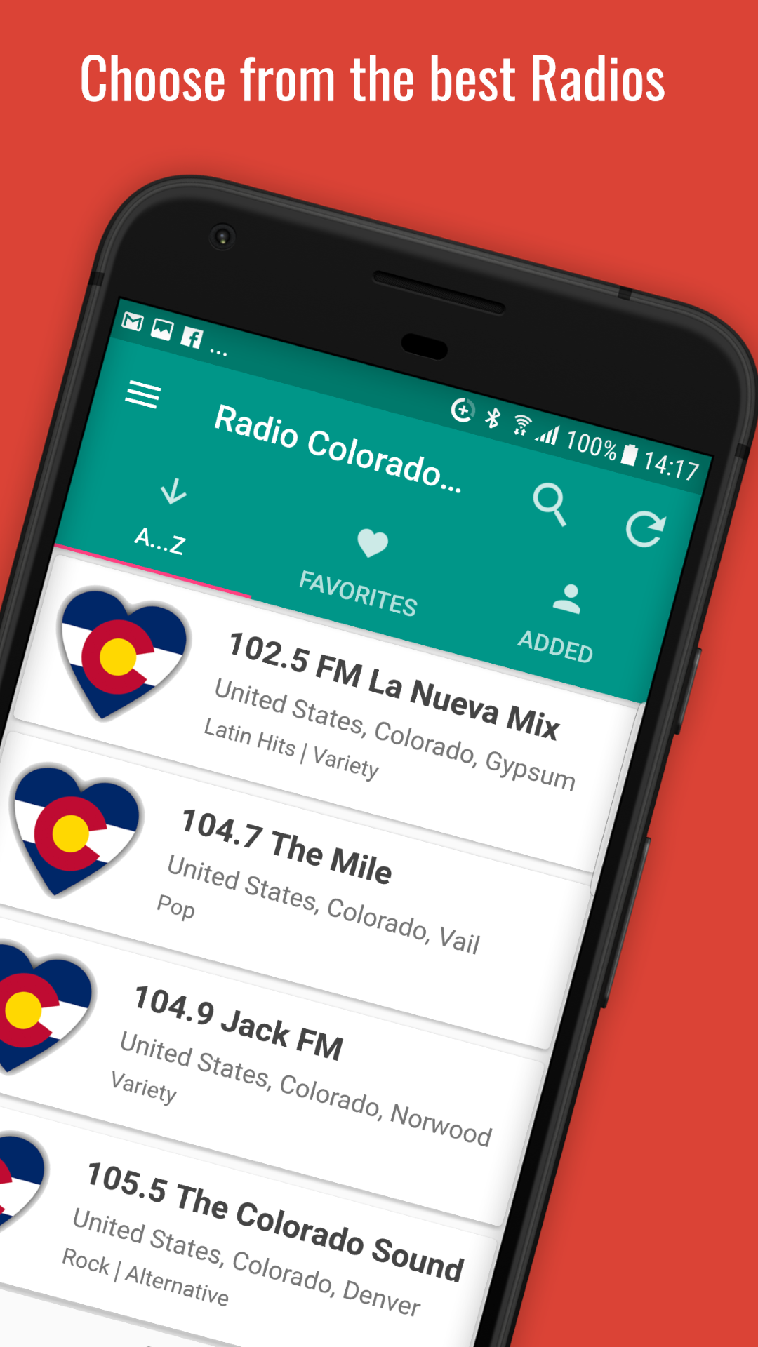 Colorado Radio Stations - App on Amazon Appstore