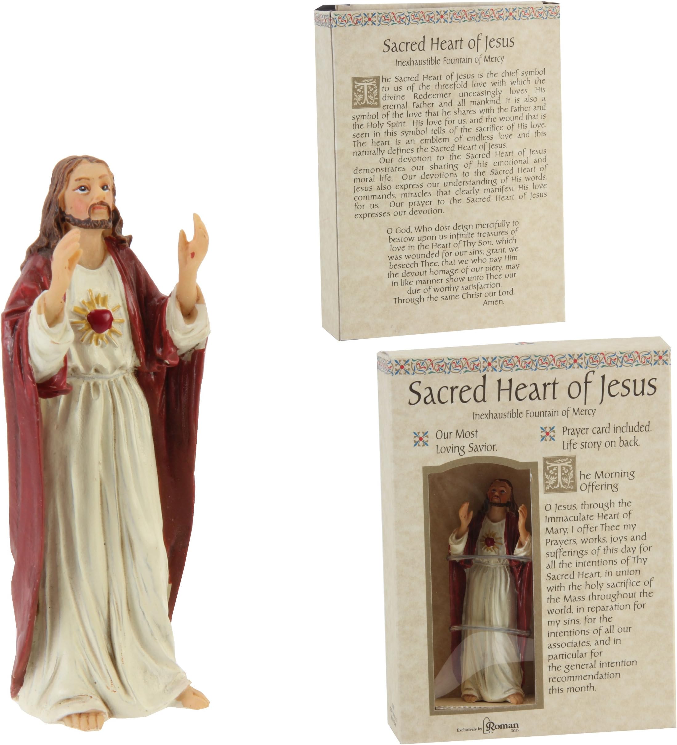 Amazon.com: Roman Giftware Inc., Patrons & Protectors, 4" H Sacred ...