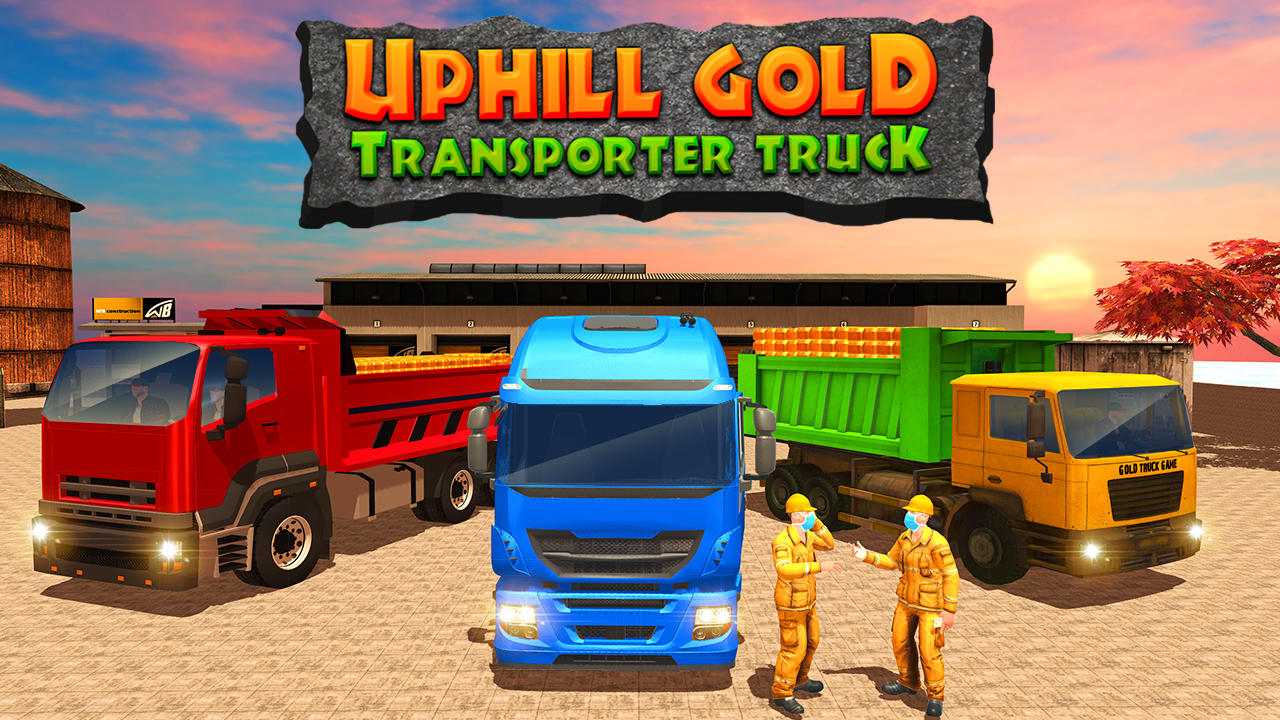 Gold Transport Truck Simulator - Gold Digger Mining Games-Amazonアプリストアのアプリ