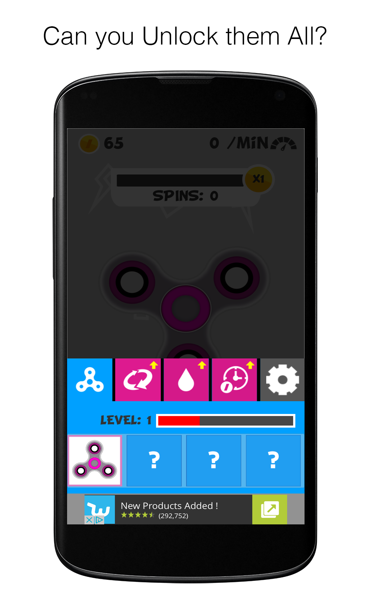 Fidget Spinnerz - App on Amazon Appstore