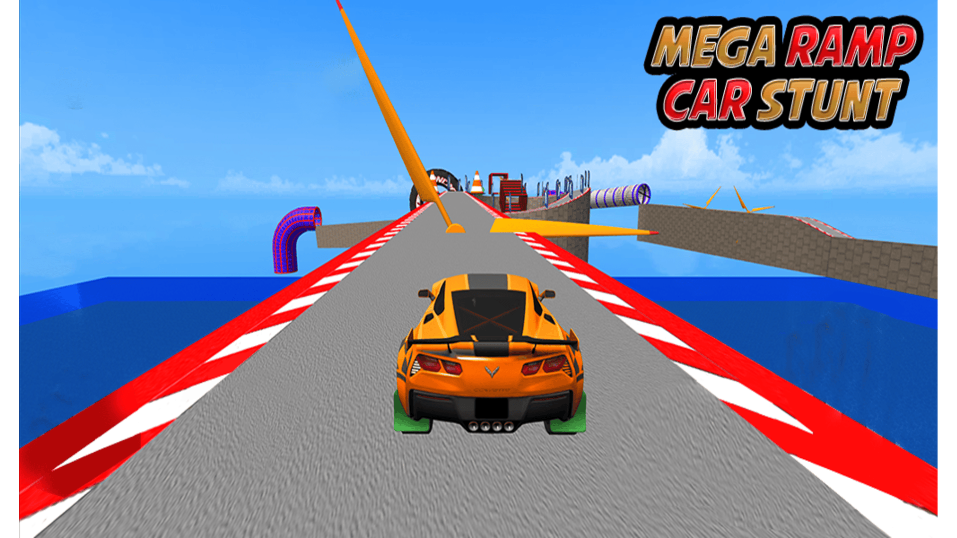 Mega Ramp Car Stunt Racing For Kids - Extreme Ramps Car Games 3D For ...
