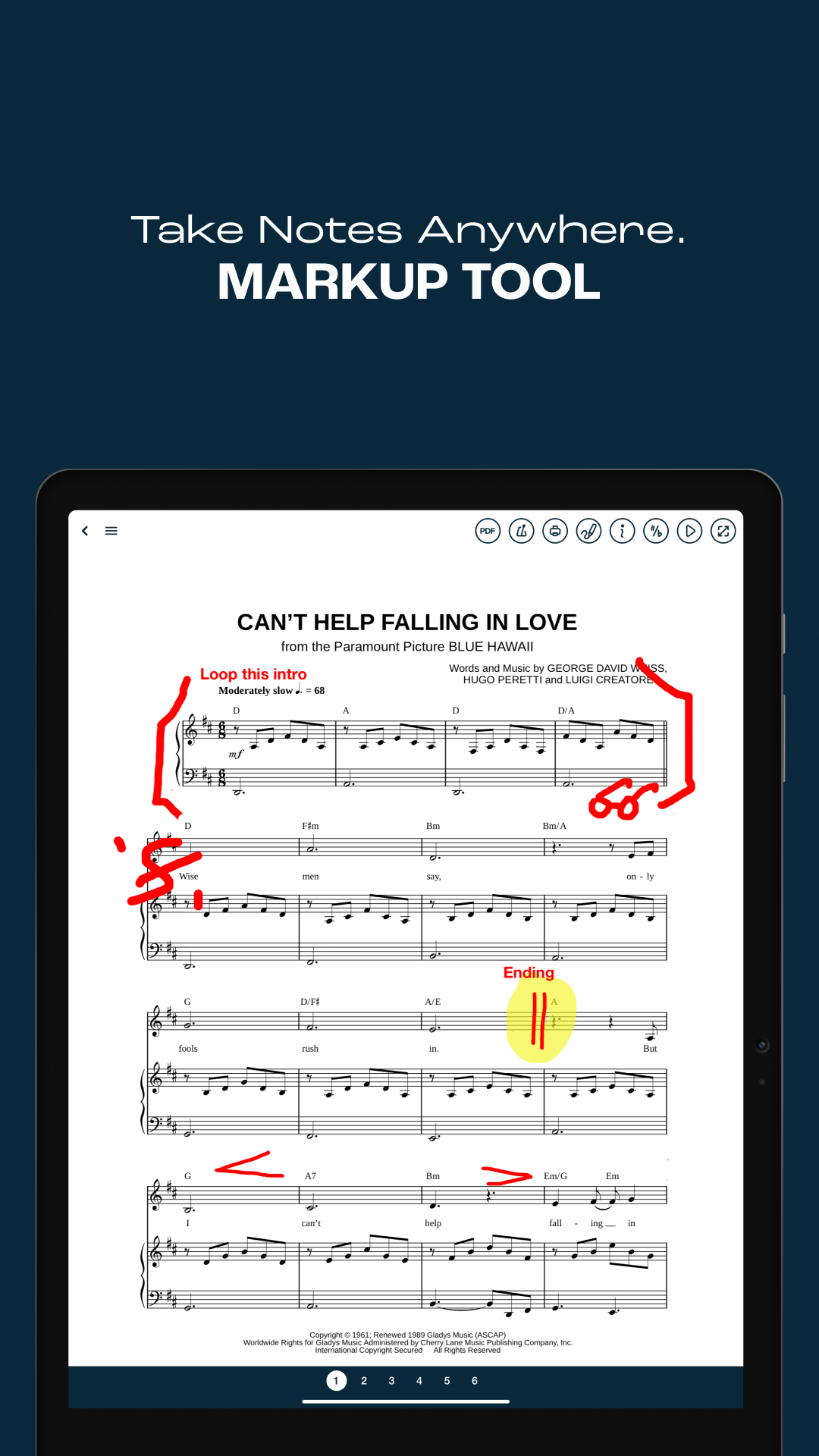 Musicnotes Sheet Music Digital Player - App on Amazon Appstore