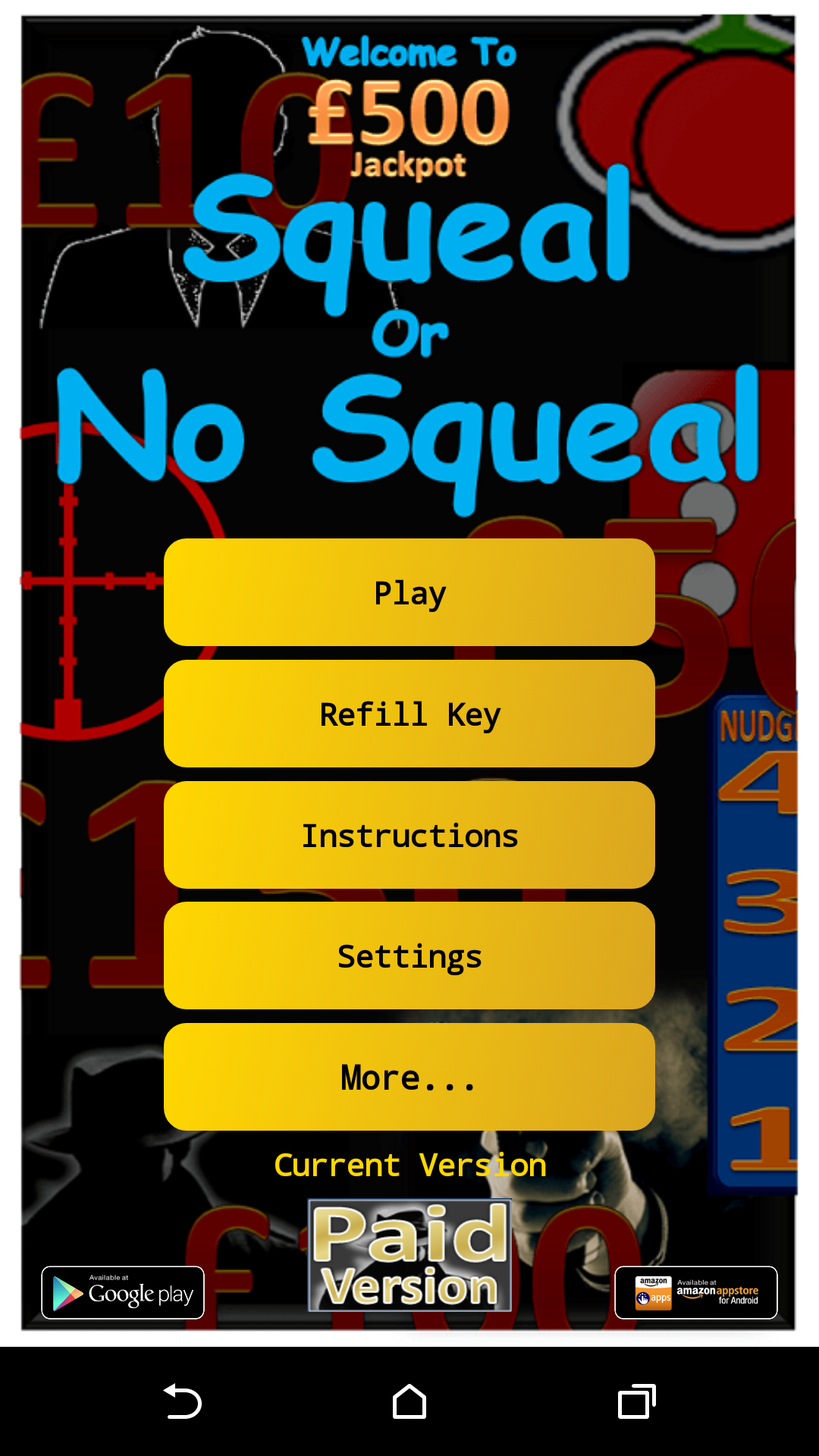 Squeal Or No Squeal - UK Club Fruit Machine - App on Amazon Appstore