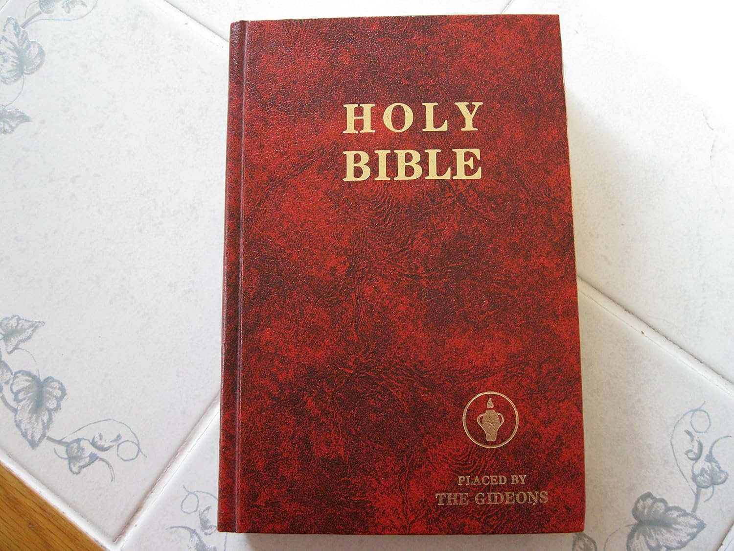 Holy Bible - King James Version (KJV) - Placed by The Gideons International - Red Cover: God ...