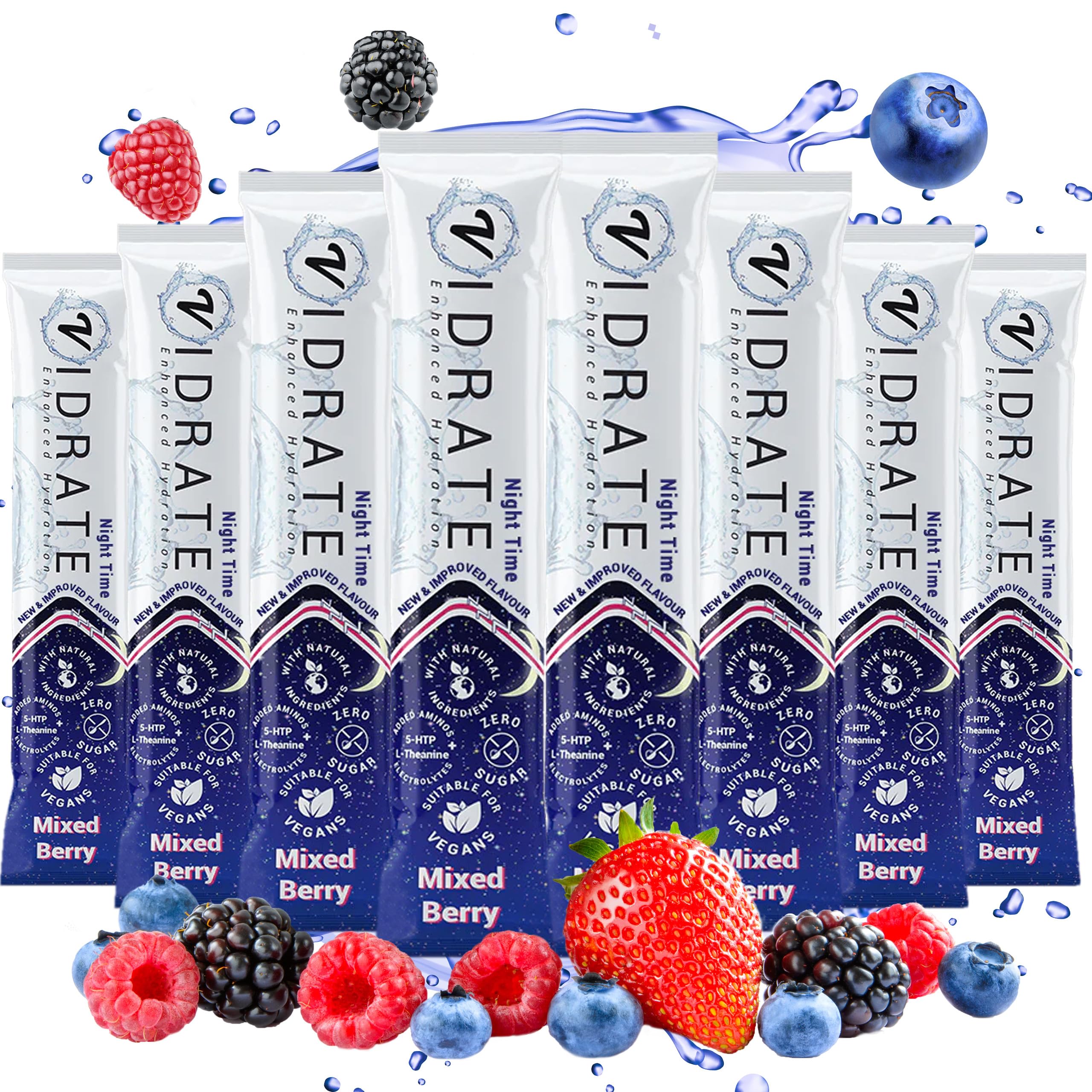 Electrolytes Powder - Hydration Sachets Packed with Vitamins - Zero ...