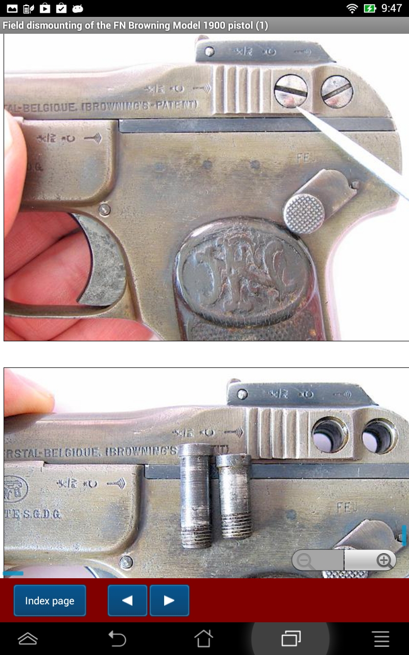 FN MODEL 1900 PISTOL EXPLAINED - App on Amazon Appstore