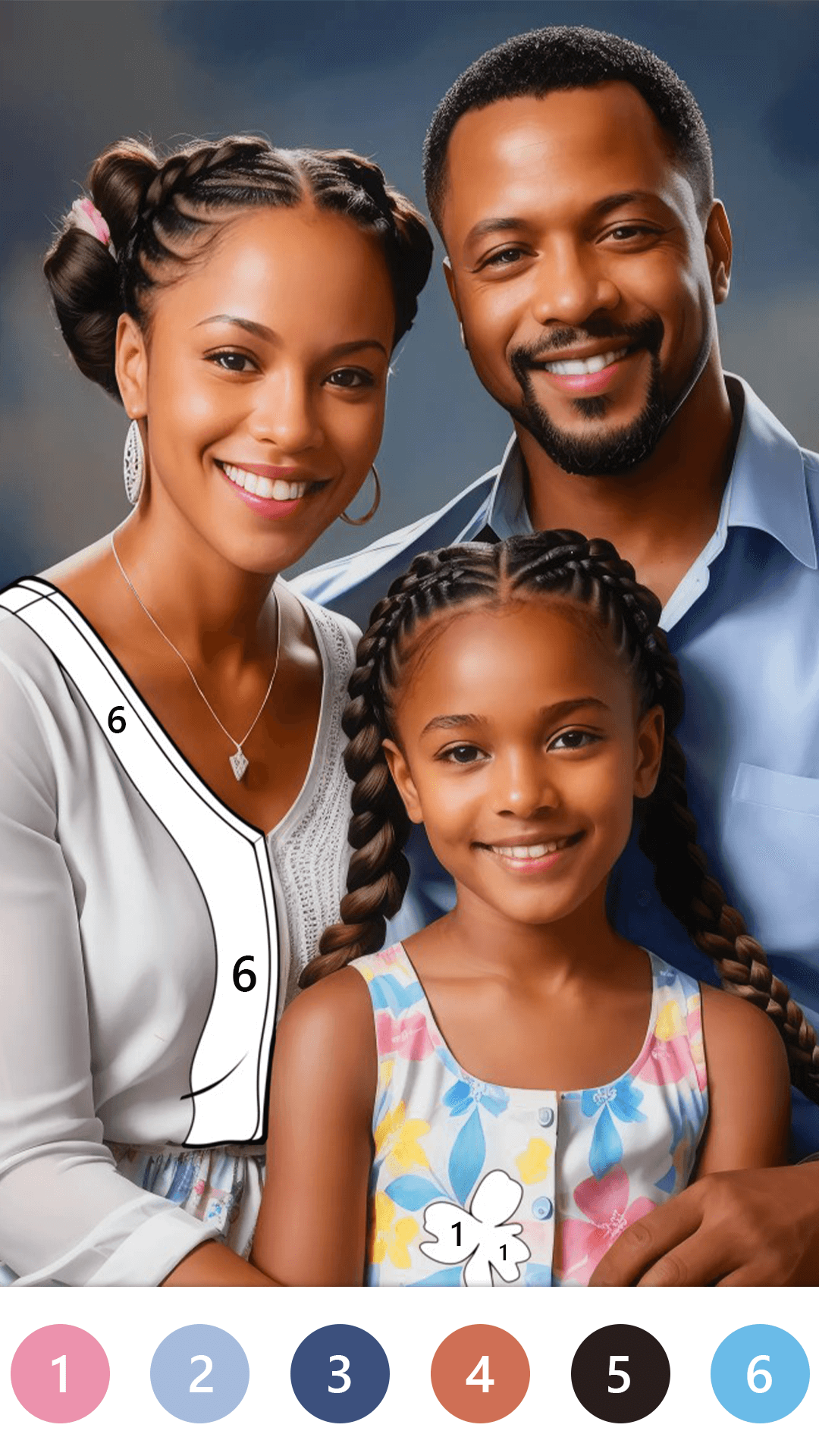 Black Color Paint By Number - App on Amazon Appstore