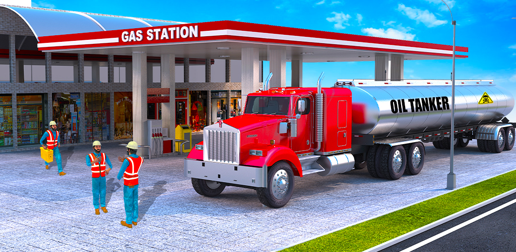 Oil Tanker Truck Simulator - City Truck Driver Game - Euro Truck ...