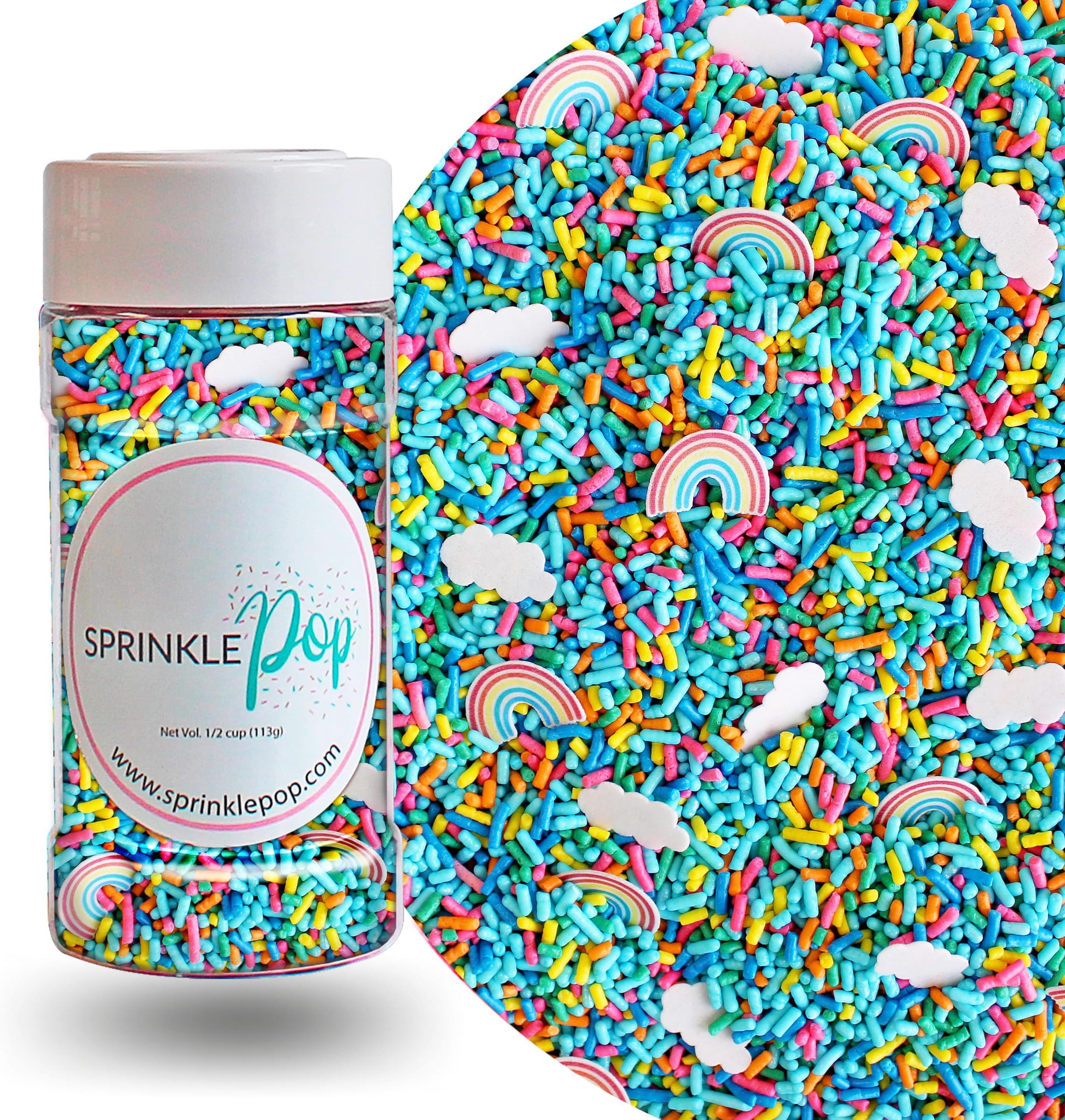 Amazon.com: You're My Rainbow Sprinkle Mix| Made In USA By Sprinkle Pop ...