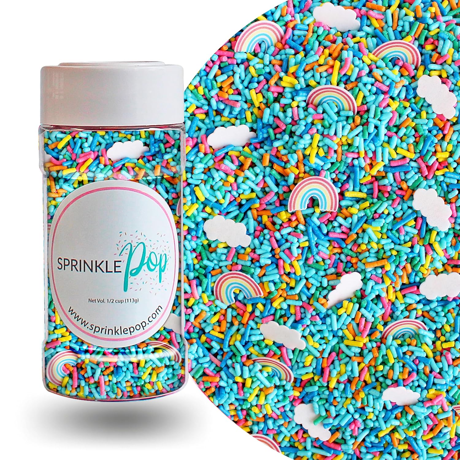 Amazon.com: Sprinkle Pop You're My Rainbow Sprinkle Mix| Rainbow ...