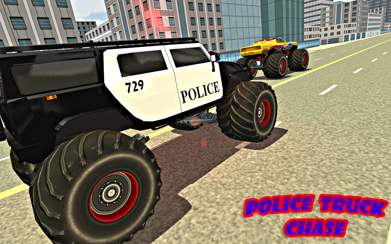 Police Monster Truck Driver : Extreme Thief Chase - App on Amazon Appstore