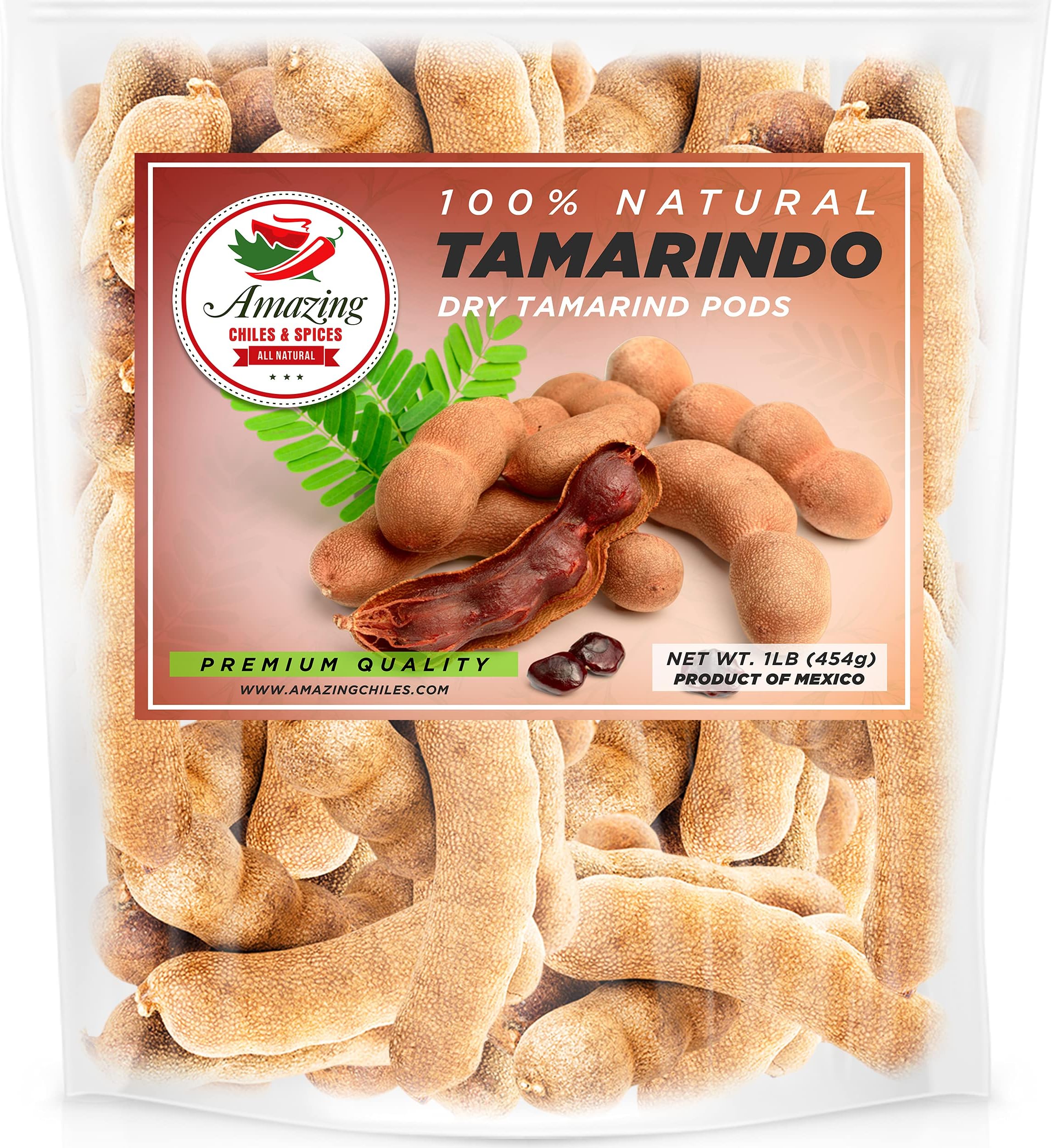 Amazon.com : Whole Tamarind Pods, 1LB (16oz) - All-Natural Sweet and ...