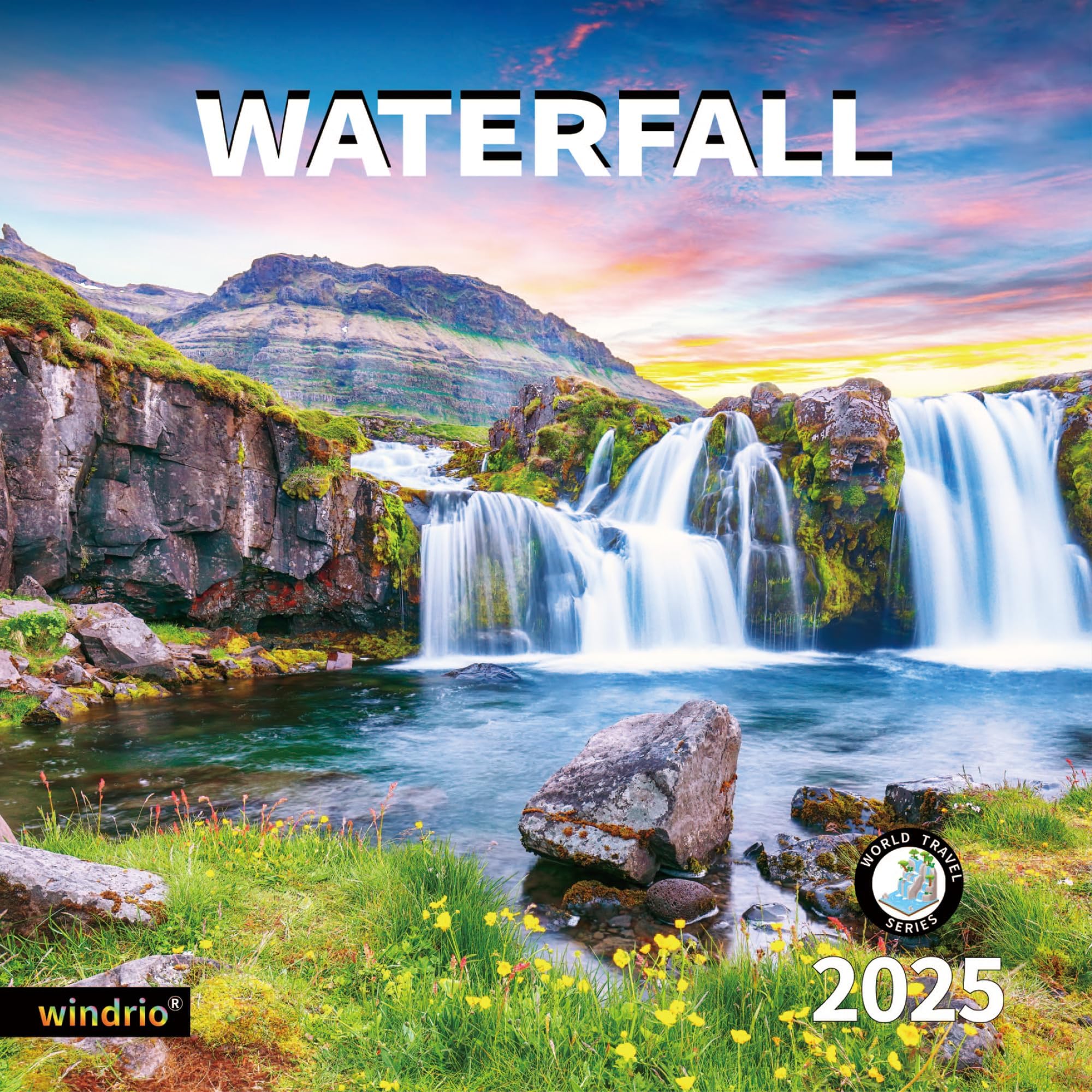 Amazon.com: 2024 Waterfalls Full Size Wall Calendar for Planning ...