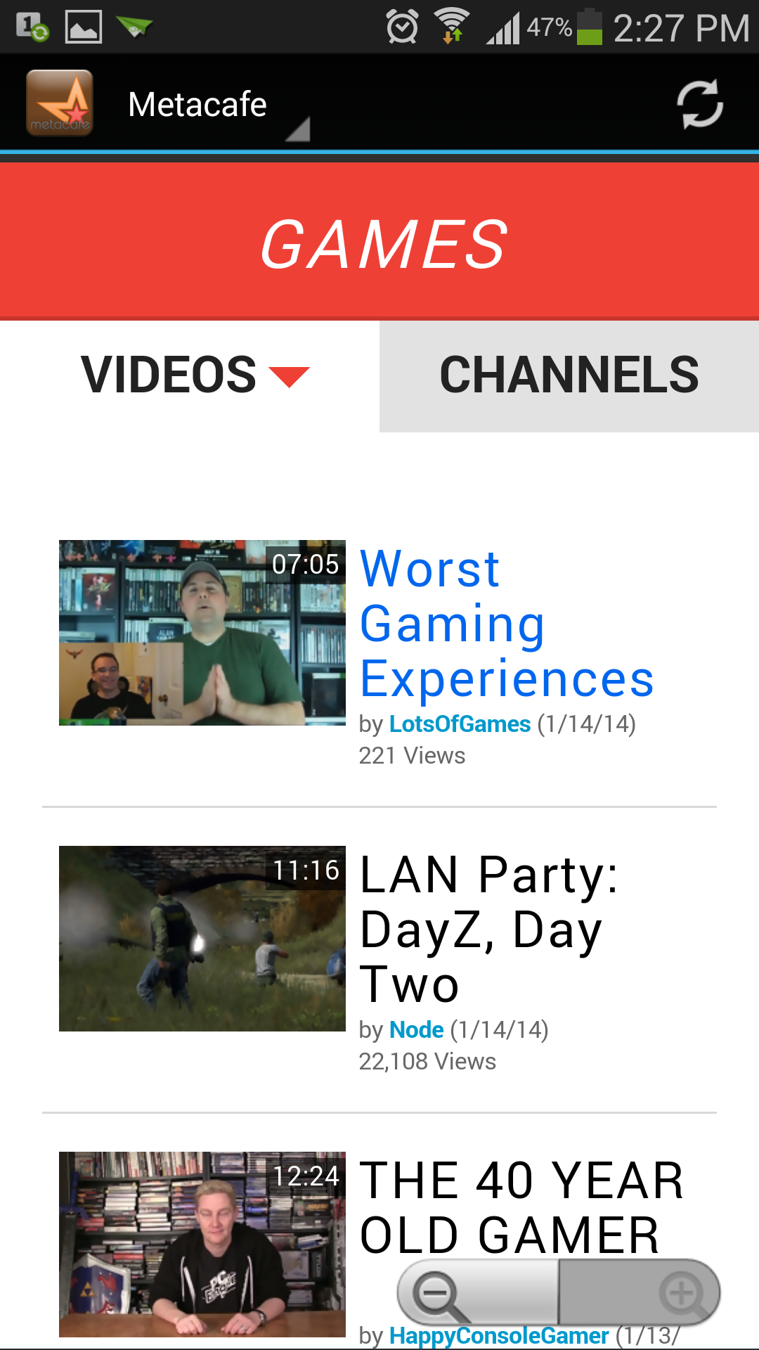 Metacafe Streamer-Amazonアプリストアのアプリ