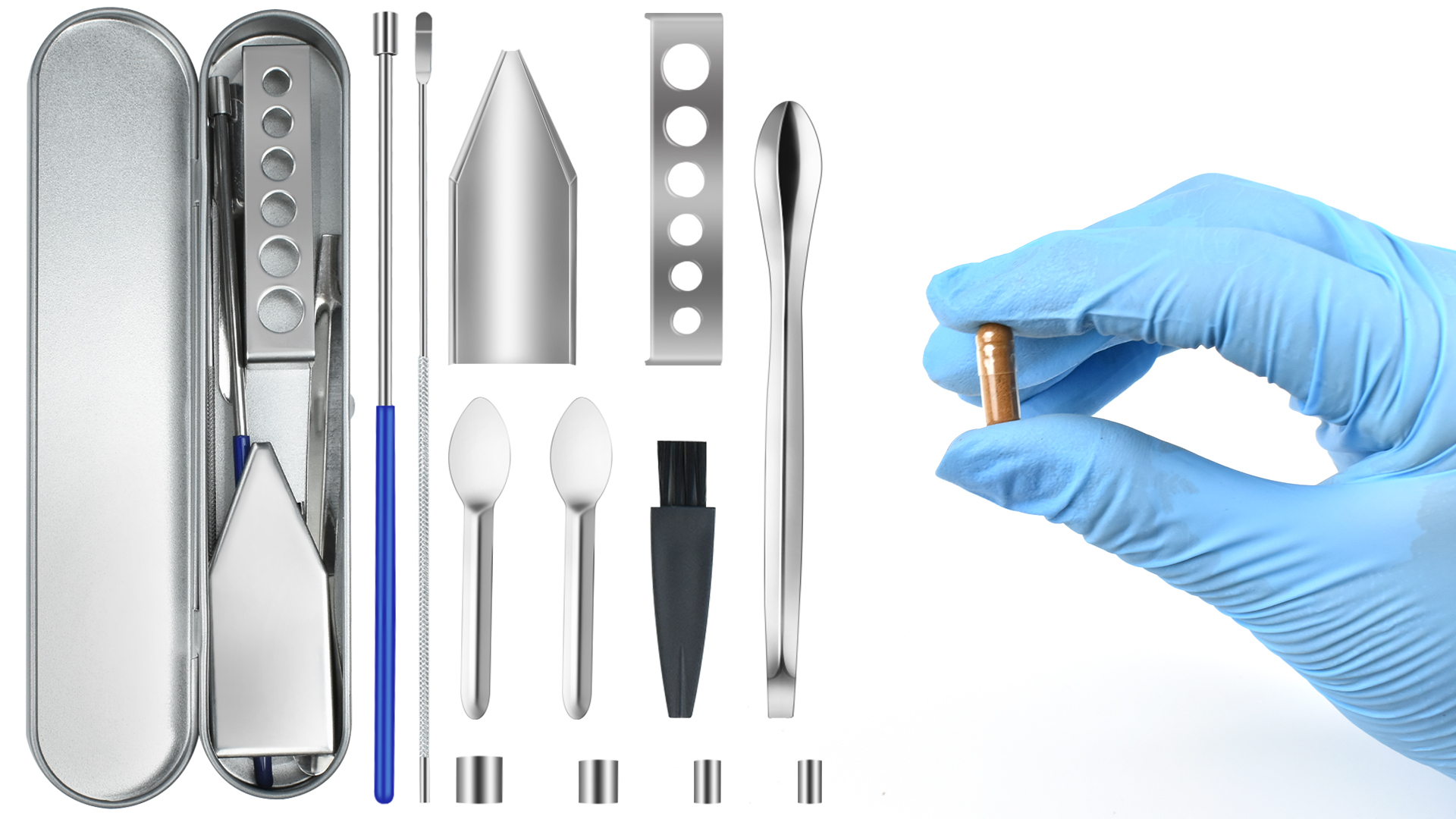 Watch Artcome Versatile Capsule Filling Tool Kit for Pill Filler on ...