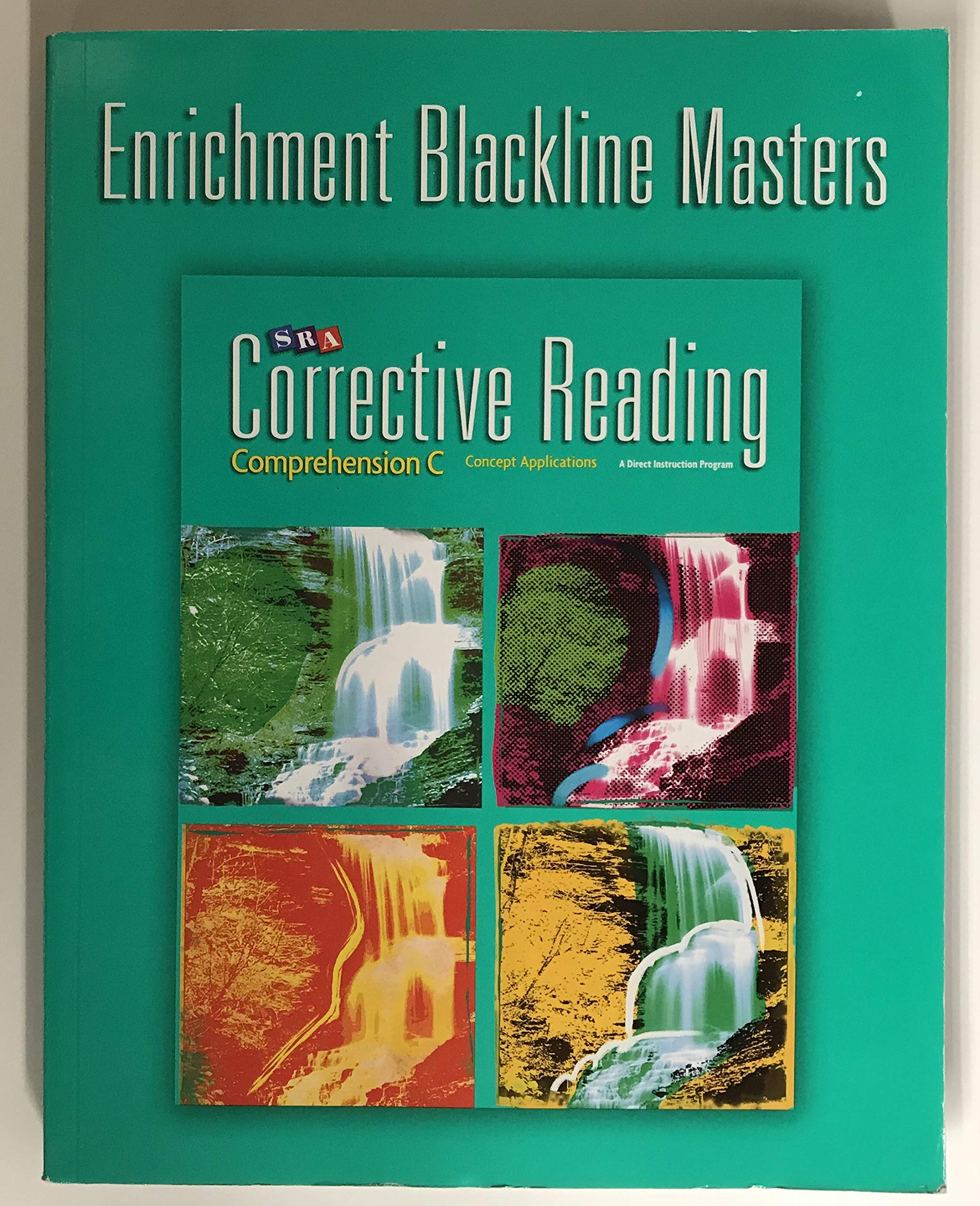 Corrective Reading Comprehension Level C Enrichment Blackline Master Corrective Reading
