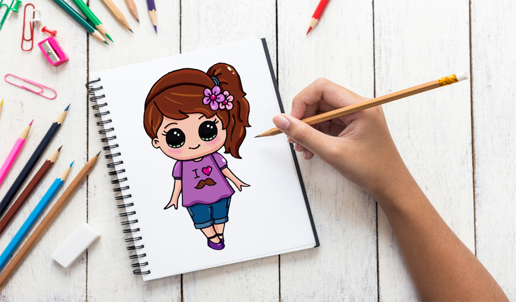 Chibi Cute Girls coloring book Dolls - App on Amazon Appstore