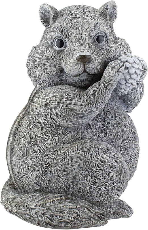 Amazon.com: Roman Garden - Chipmunk Statue, 8.75" H, Pudgy Pals ...